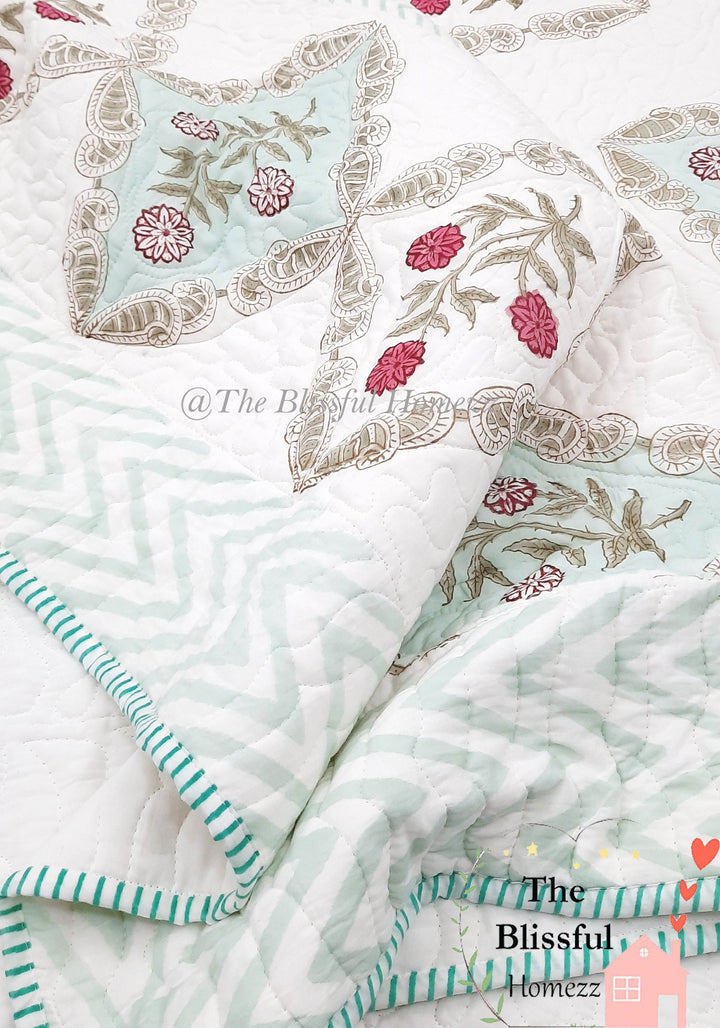 Handblock Printed Bedcovers – The Blissful Homezz( A Unit of Digitech India)